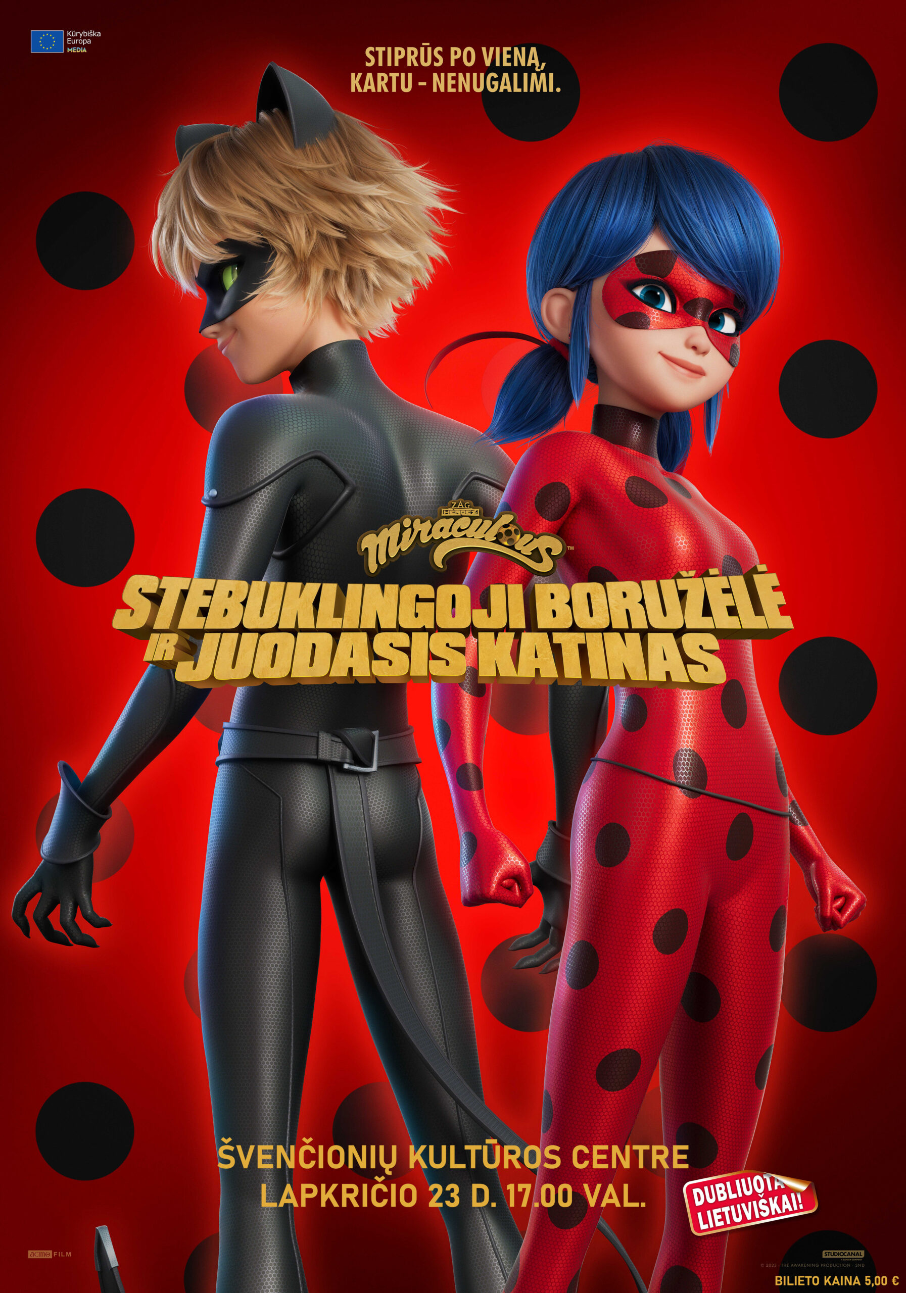 Animacinis filmas vaikams „Stebuklingoji boružėlė ir juodasis katinas ...